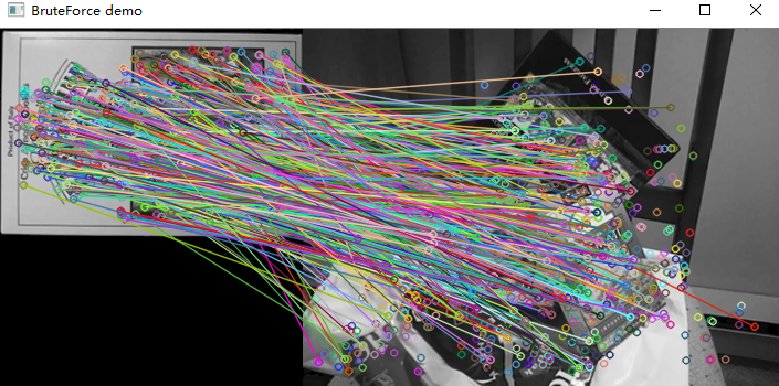 OpenCv-C++-特征描述子（BruteForce（暴力匹配））_opencv 计算给定点的描述子 c++-CSDN博客