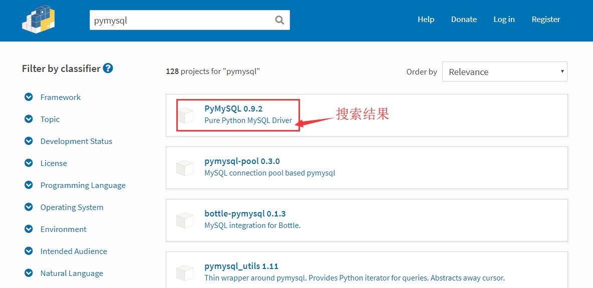 Python3安装Mysql驱动包PyMySQL_怎么在python官网下载pymysql-CSDN博客