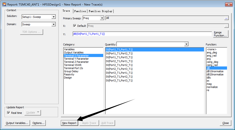 微电子新手入门之HFSS常用操作——HFSS仿真天线波形查看_hfss怎么看3db波束宽度-CSDN博客
