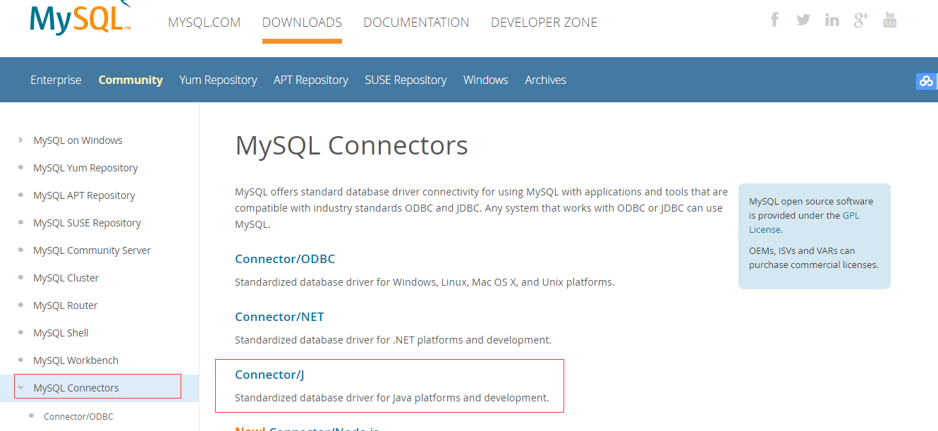 官网上下载java连接MySql数据库的驱动包_java mysql驱动包下载地址-CSDN博客