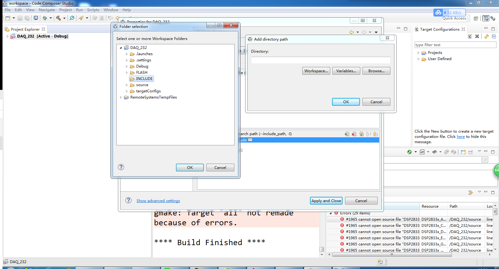 CCS8使用问题解决1_ccs8报itarget3_以青草之名的博客-CSDN博客
