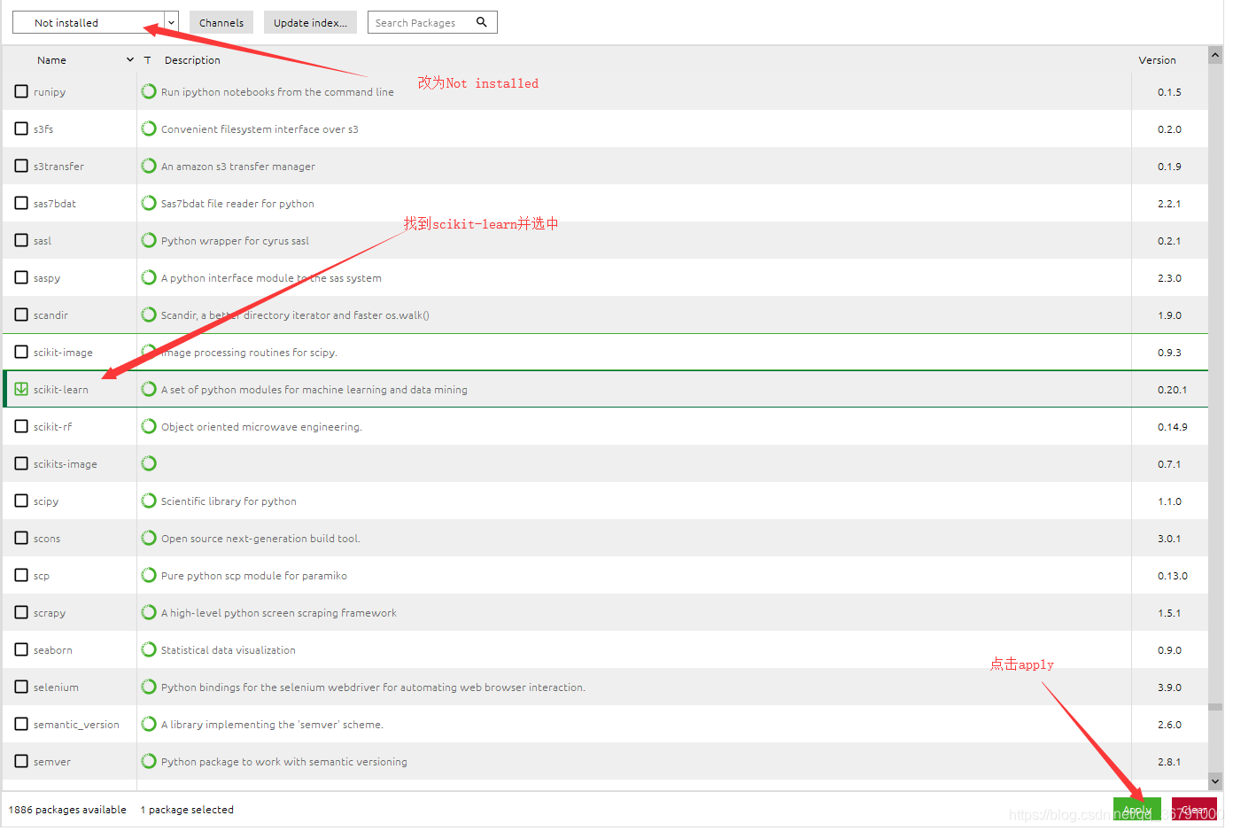 下载sklearn(scikit Learn)模块时出现solving Environment Failed 错误scikitlearn 包下载显示版本出错 Csdn博客 8878