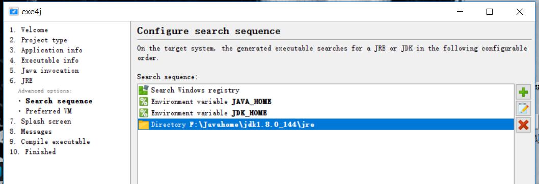 No JVM could be found on your system. Please define EXE4J_JAVA_HOME to point to an installed 64 ...