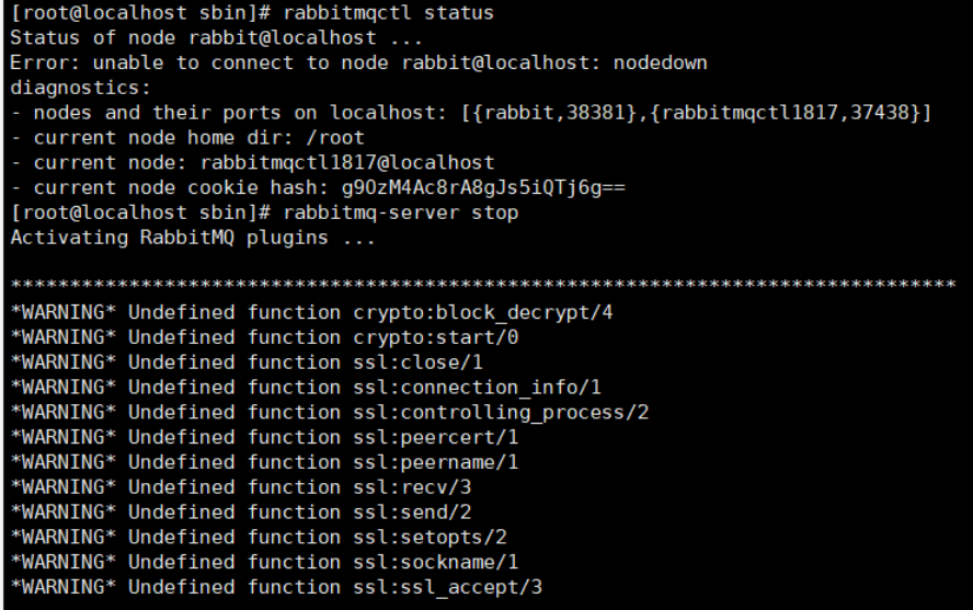 解决RabbitMQ保错 Error: unable to connect to node rabbit@localhost: nodedown_rabbitmq [error]