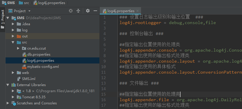 MyBatis入门（四）MyBatis的Log4J支持_logging initialized using 'class org.apache.ibatis-CSDN博客