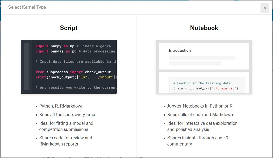 Kaggle Kernels使用方法-CSDN博客