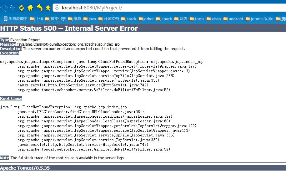 idea报错 ClassNotFoundException: org.apache.jsp.index_jsp_idea classnotfound org.apache-CSDN博客