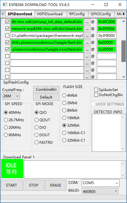 NodeMCU开发环境搭建之PlatformIO （ESP8266）_nodemcu platformio-CSDN博客