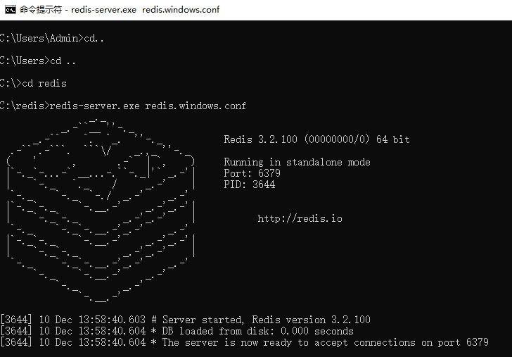 Redis使用cmd进入执行命令界面_redis在cmd中输入什么指令进入-CSDN博客