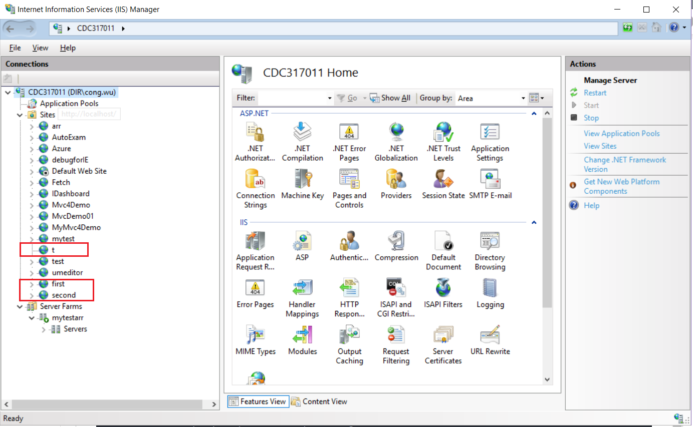 IIS中应用Application Request Route 配置反向代理_iis application request-CSDN博客