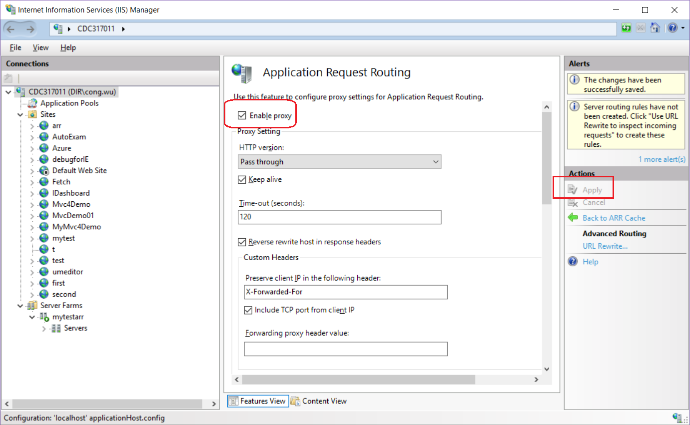 IIS中应用Application Request Route 配置反向代理_iis application request-CSDN博客