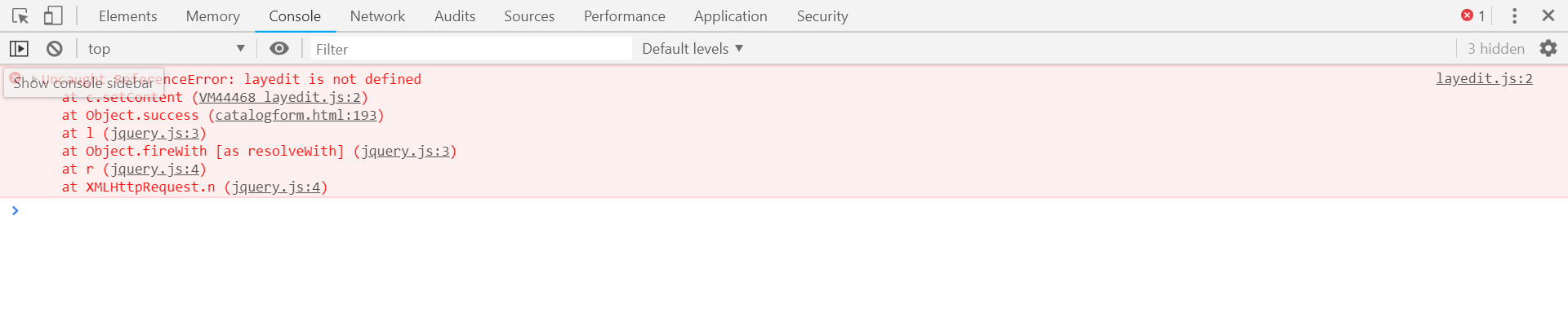 layui 调用富文本编辑器时获取内容失败 报错Uncaught ReferenceError: layedit is not defined_layedit无法引入-CSDN博客