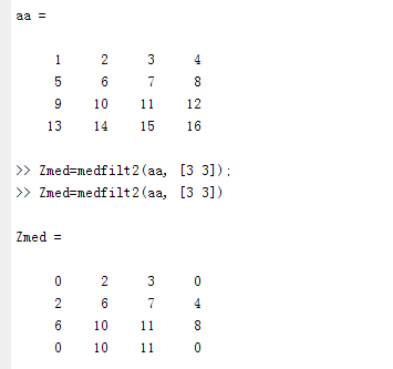matlab中的中值滤波medfilt2（）和opencv中的中值滤波medianblur（）是不同的_medfit2函数-CSDN博客