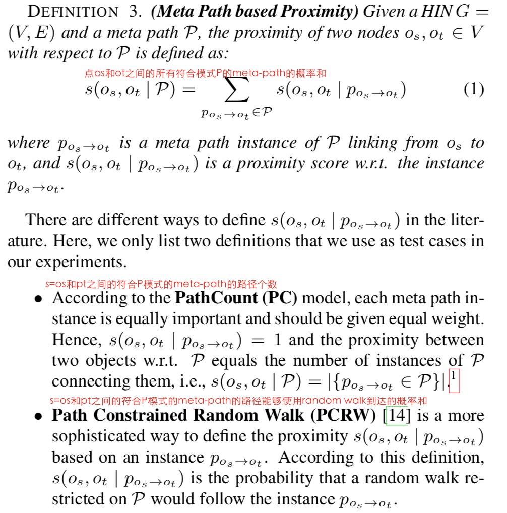 图计算论文笔记--Heterogeneous Information Network Embedding for Meta Path based Proximity_hine ...