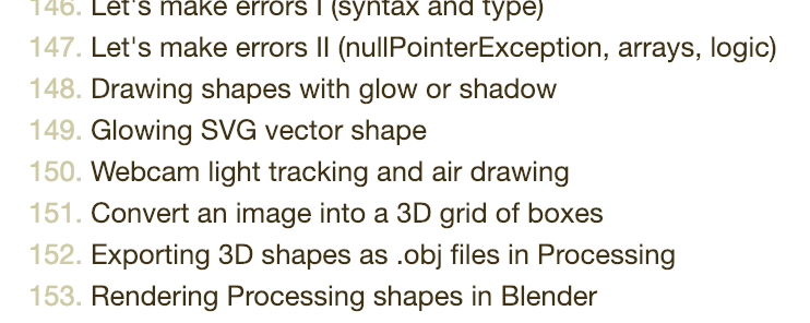 我学 Processing 用到的优质网站推荐_processing代码网站-CSDN博客
