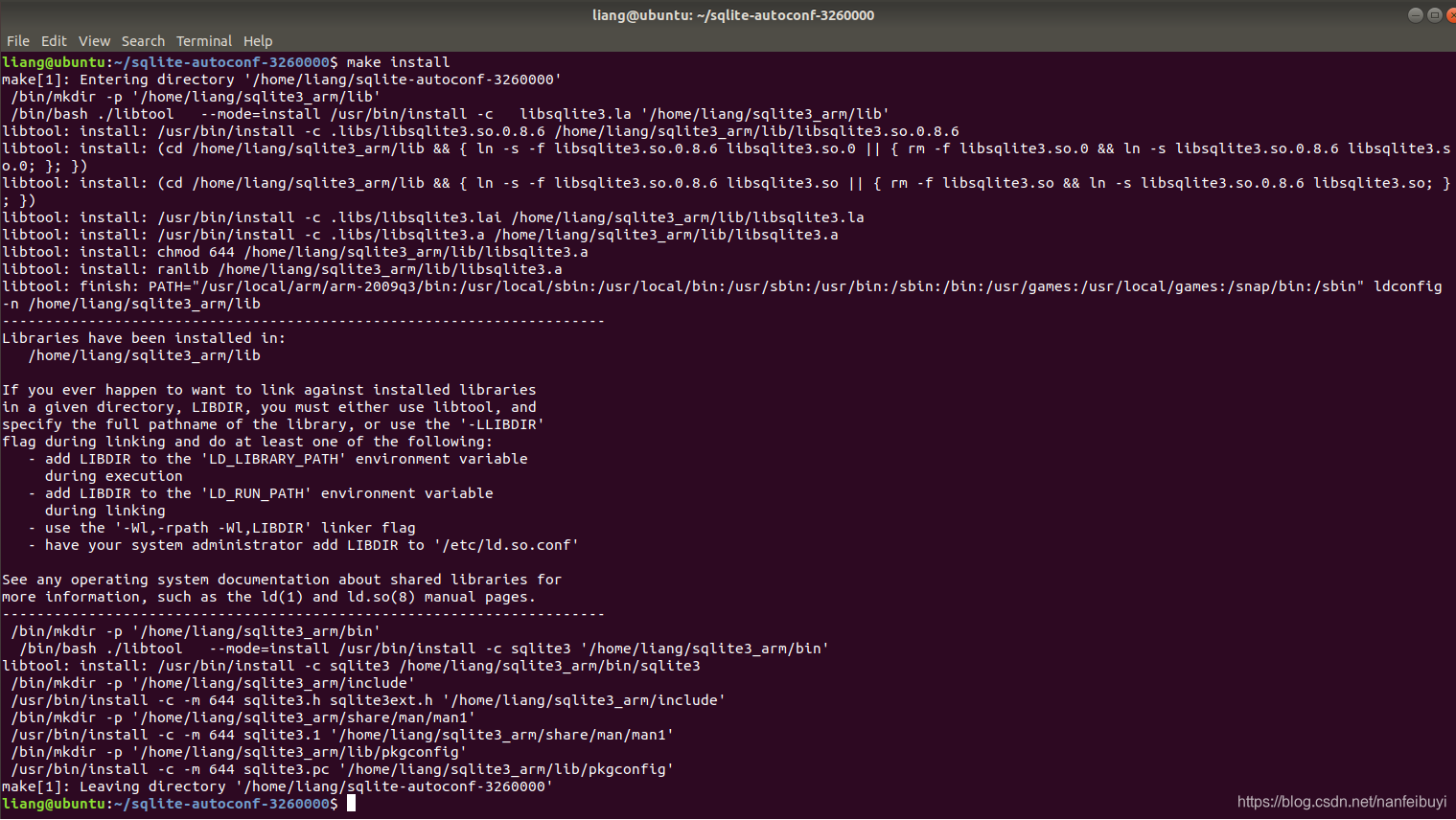 嵌入式 Sqlite3数据库的编译、移植sqlite Aaech平台编译 Csdn博客