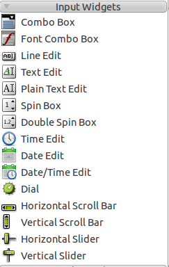 QT：控件精讲（五）输入组件Input Widgets_qt creator 输入框-CSDN博客