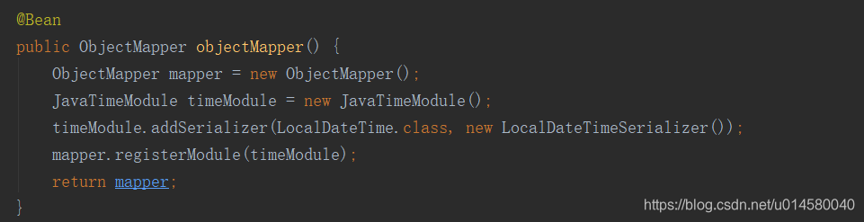 Java8 Localdatetime时间类型返回时间戳问题localdatetime返回一个时间戳问题 Csdn博客