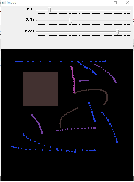Python人机交互利用鼠标画图，可随时改变画笔颜色附代码python画笔颜色代码 Csdn博客 0905
