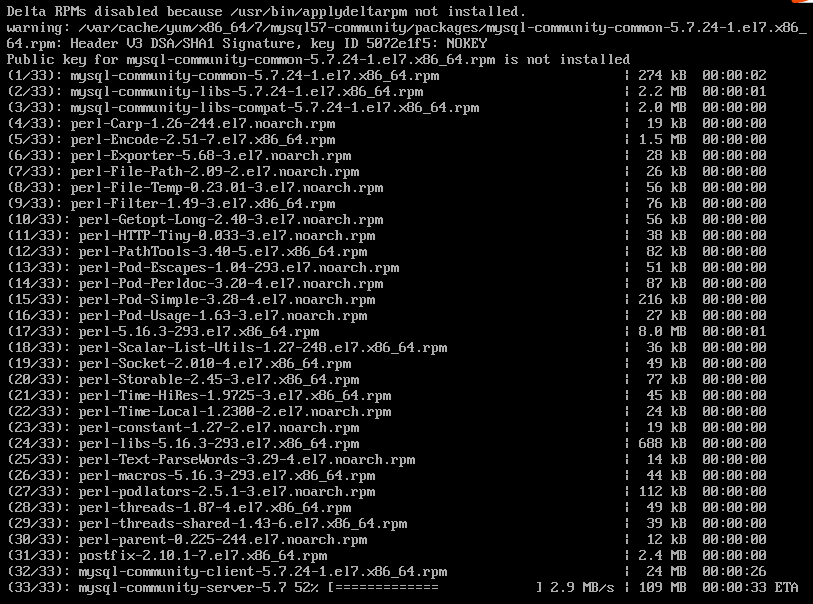 wget、rpm、yum在centOS7中安装mysql5.7.20_为什么安装mysql用wget不用yum-CSDN博客