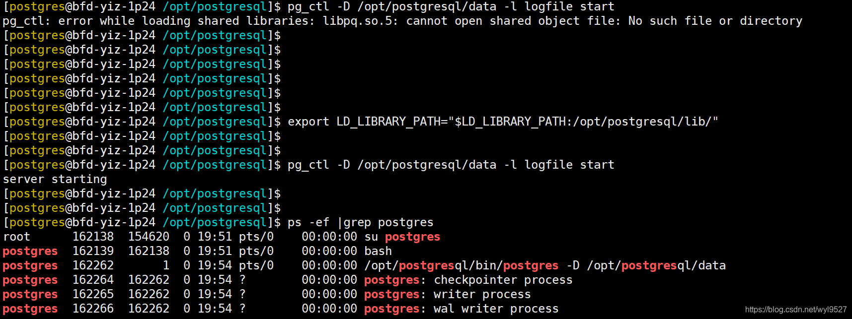 Linux上部署postgresqllinux配置部署postgresql Csdn博客