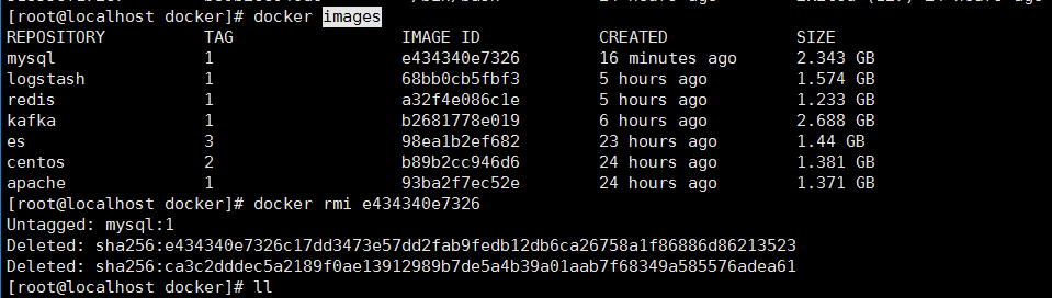 删除docker容器和镜像的命令_docker 删除镜像前要先删除容器吗-CSDN博客