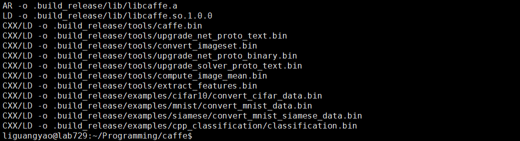 Caffe-GPU错误：/usr/bin/ld: warning: libcudart.so.9.0, needed by /usr/local/lib/libopencv_core.so ...