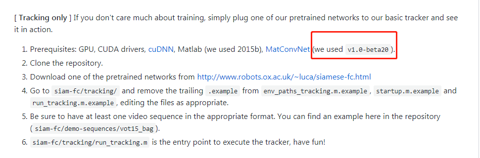 windows7 + vs2015 + matlab2018b + cuda9.2 配置SiameseFC 目标跟踪网络_matlab2018b支持的visual2015-CSDN博客