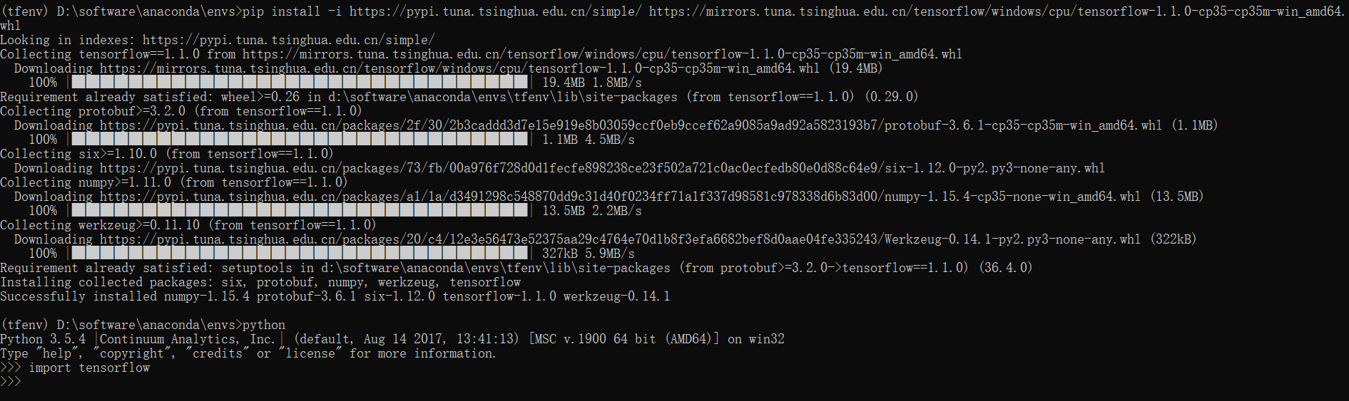 anaconda3 （python 3.5） + pycharm + tensorflow (win 10)_anaconda3 python3.5-CSDN博客