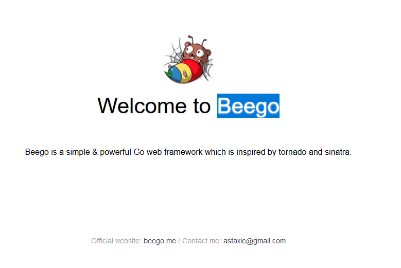 Go语言的 Beego 框架下载安装使用beego2框架下载 Csdn博客 