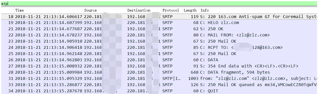 POP3协议与SMTP协议分析(winmail、Wireshark、ubuntu(QT)、foxmail)_qtpop3-CSDN博客