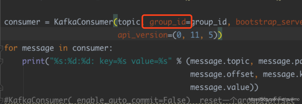 使用python进行kafka消费时遇到的问题python捕获kafka Broker异常 Csdn博客
