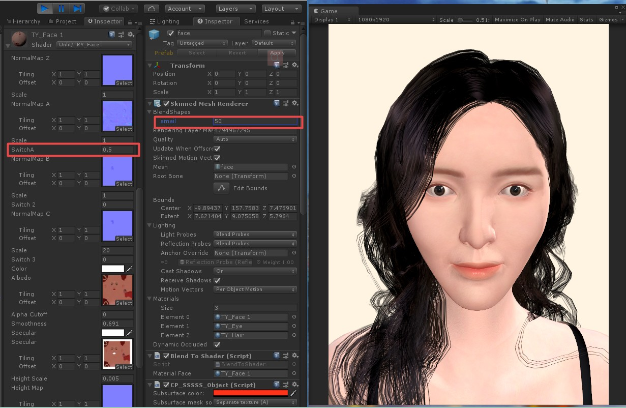 BlendShape变化同时调整面部的法线贴图_mediapipe blendshape-CSDN博客