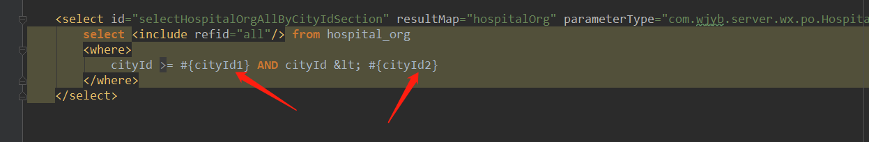 Parameter 'cityId1' not found. Available parameters are [arg1, arg0, param1, param2]异常解决 ...