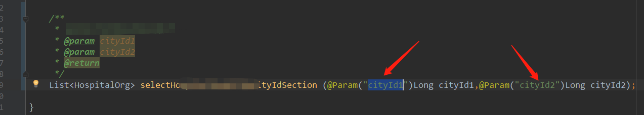 Parameter Cityid1 Not Found Available Parameters Are Arg1 Arg0 Param1 Param2 异常解决 