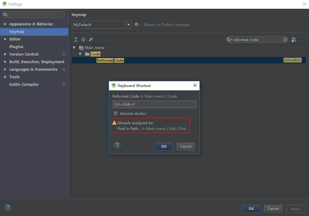 Android Studio常用快捷键快速设置_as keymap如何设置find in files 快捷键-CSDN博客