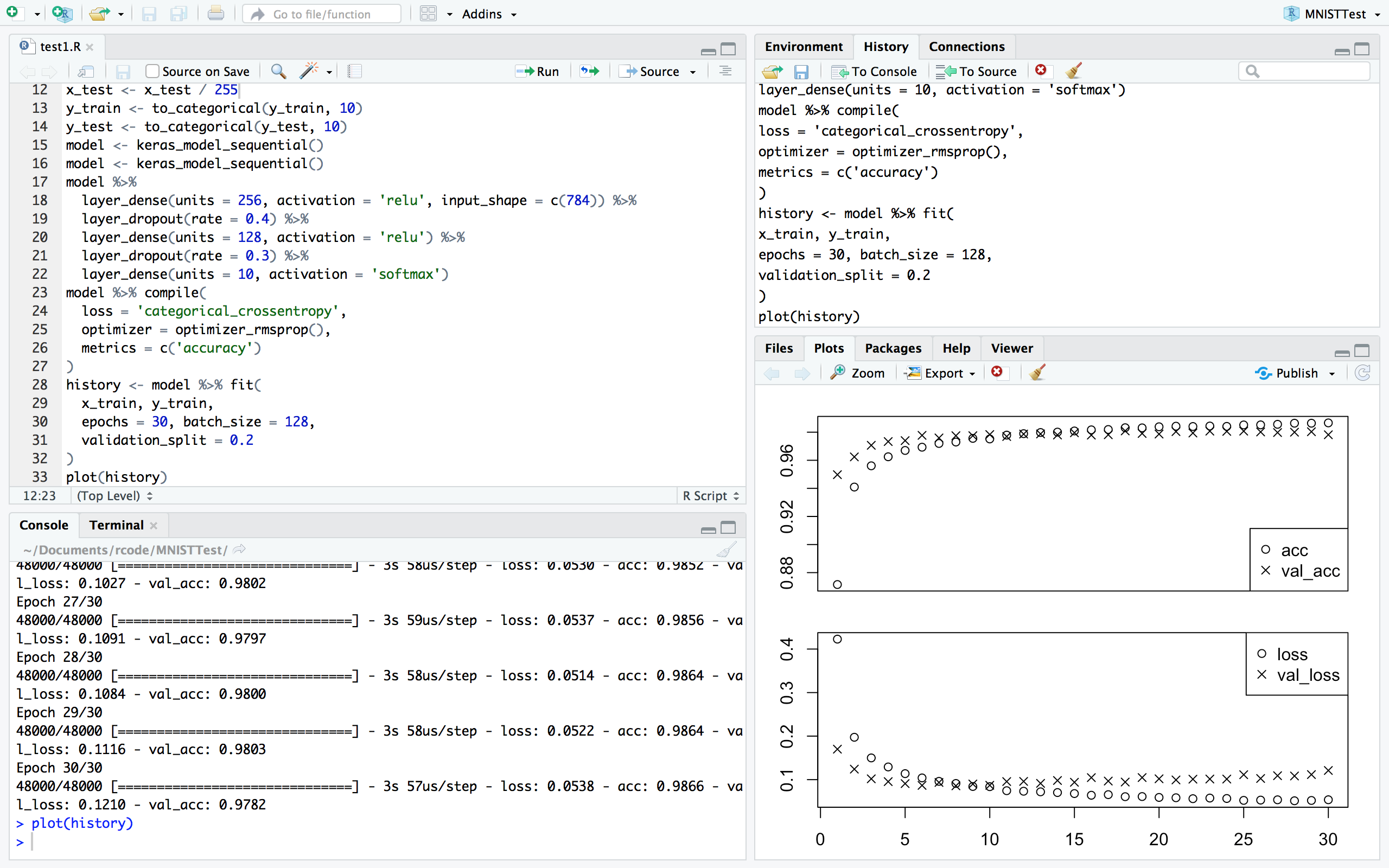 毕业设计（一）— R语言入门及Keras入门_rstudio深度学习keras正确安装-CSDN博客