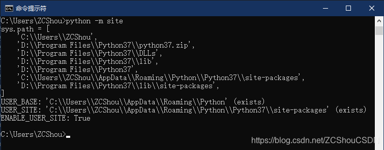 开发工具 之三 Python 新手安装详解 、修改 Pip 默认包安装位置pip Usersite Csdn博客