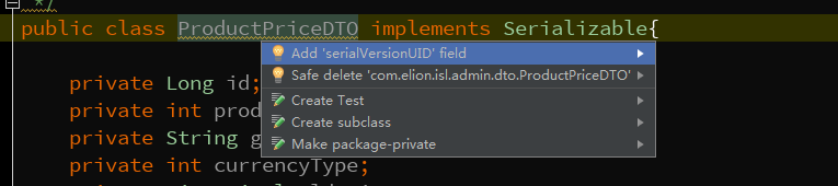 idea中设置自动生成serialVersionUID_idea自动添加ser-CSDN博客