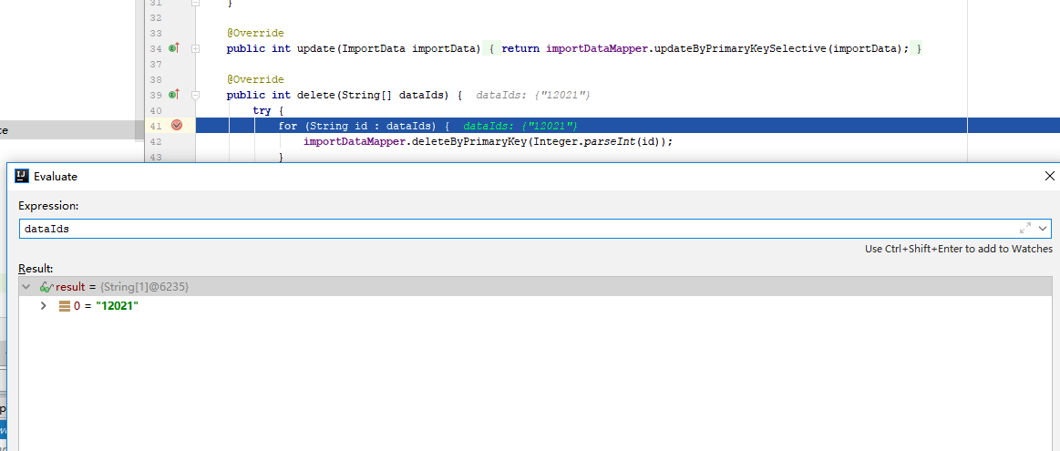 IntelliJ IDEA debug 调试打开 Evaluate Expression计算表达式窗口_idea中如何打开expression-CSDN博客