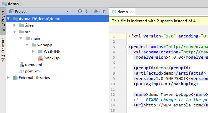idea——maven web项目创建完整目录结构_idea中maven创建工程目录-CSDN博客