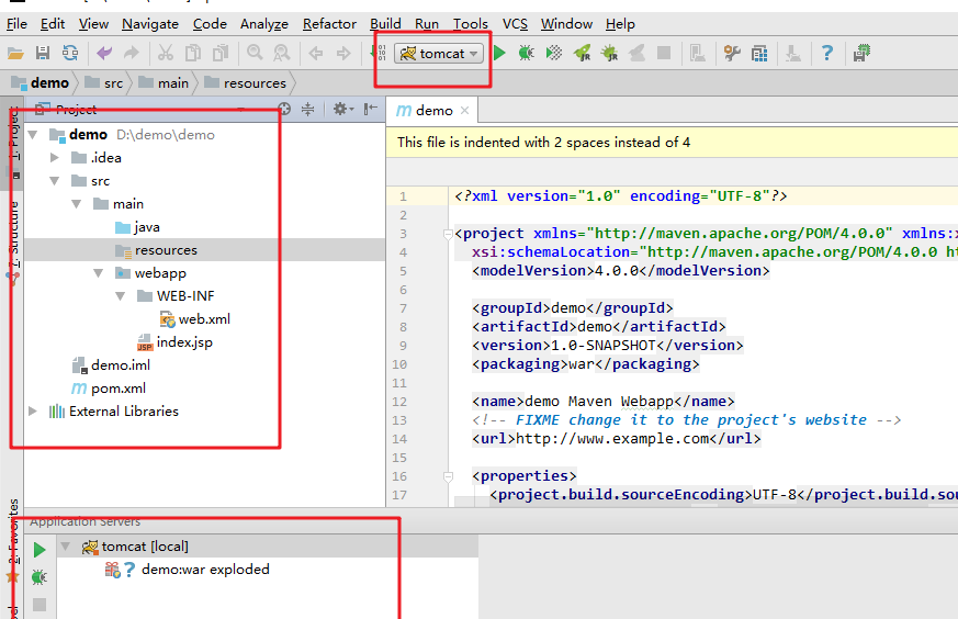 idea——maven web项目创建完整目录结构_idea中maven创建工程目录-CSDN博客