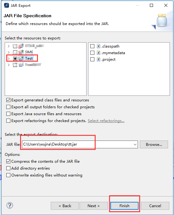 MyEclipse(Eclipse)打包项目成Jar_myellipse怎么的打包-CSDN博客