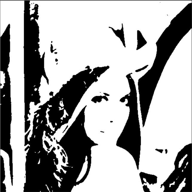 Pythonopencvcv2模块灰度图二值化及降噪处理lenna二值化处理 Csdn博客 8477