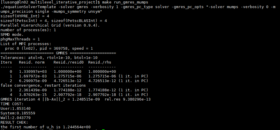 方程组求解的直接法与迭代法实现_matlab superlu-CSDN博客