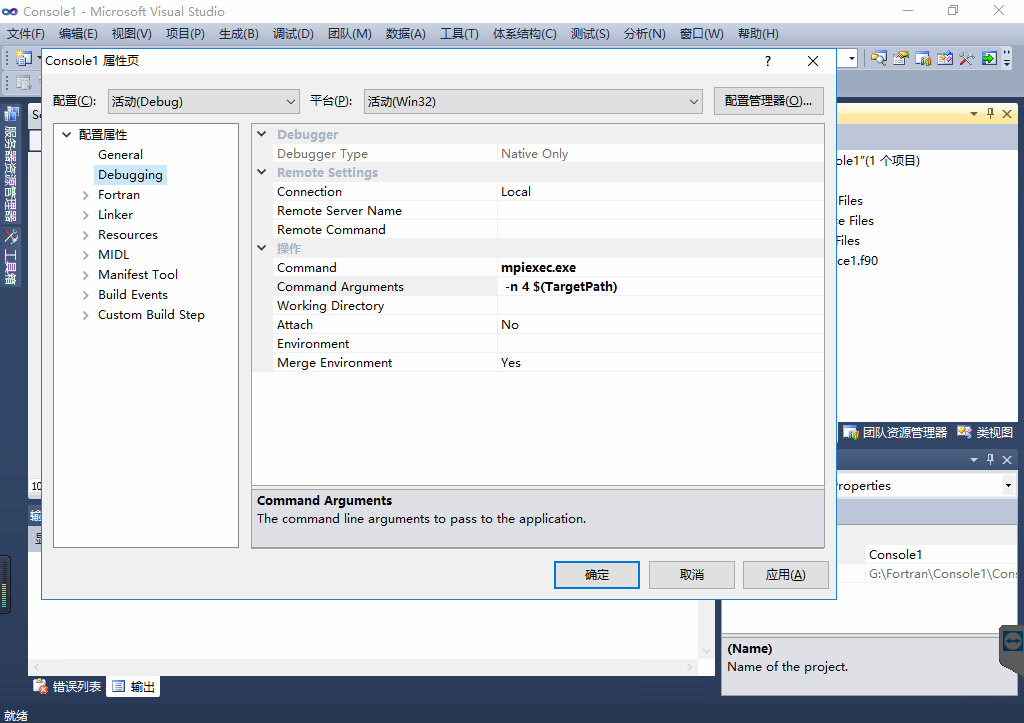 Windows10下以VS2010+IVF为编译器的Fortran的MPI配置_vs2010中新建fortran项目-CSDN博客