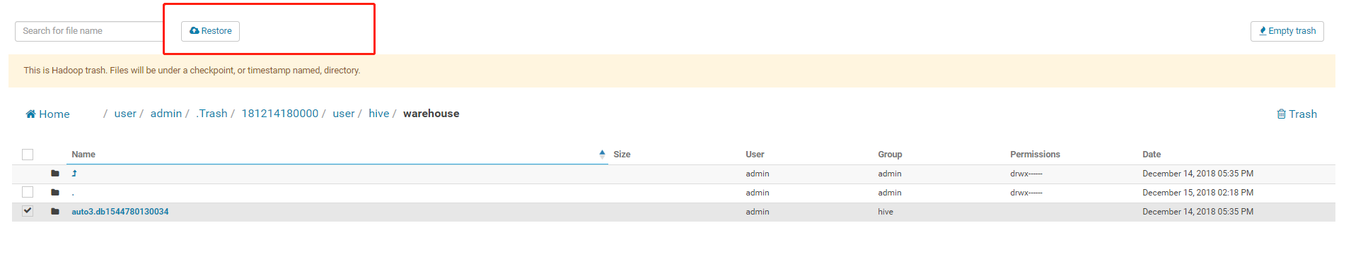 恢复 Hive 删除表，数据库_hive 表被truncate 能恢复么-CSDN博客