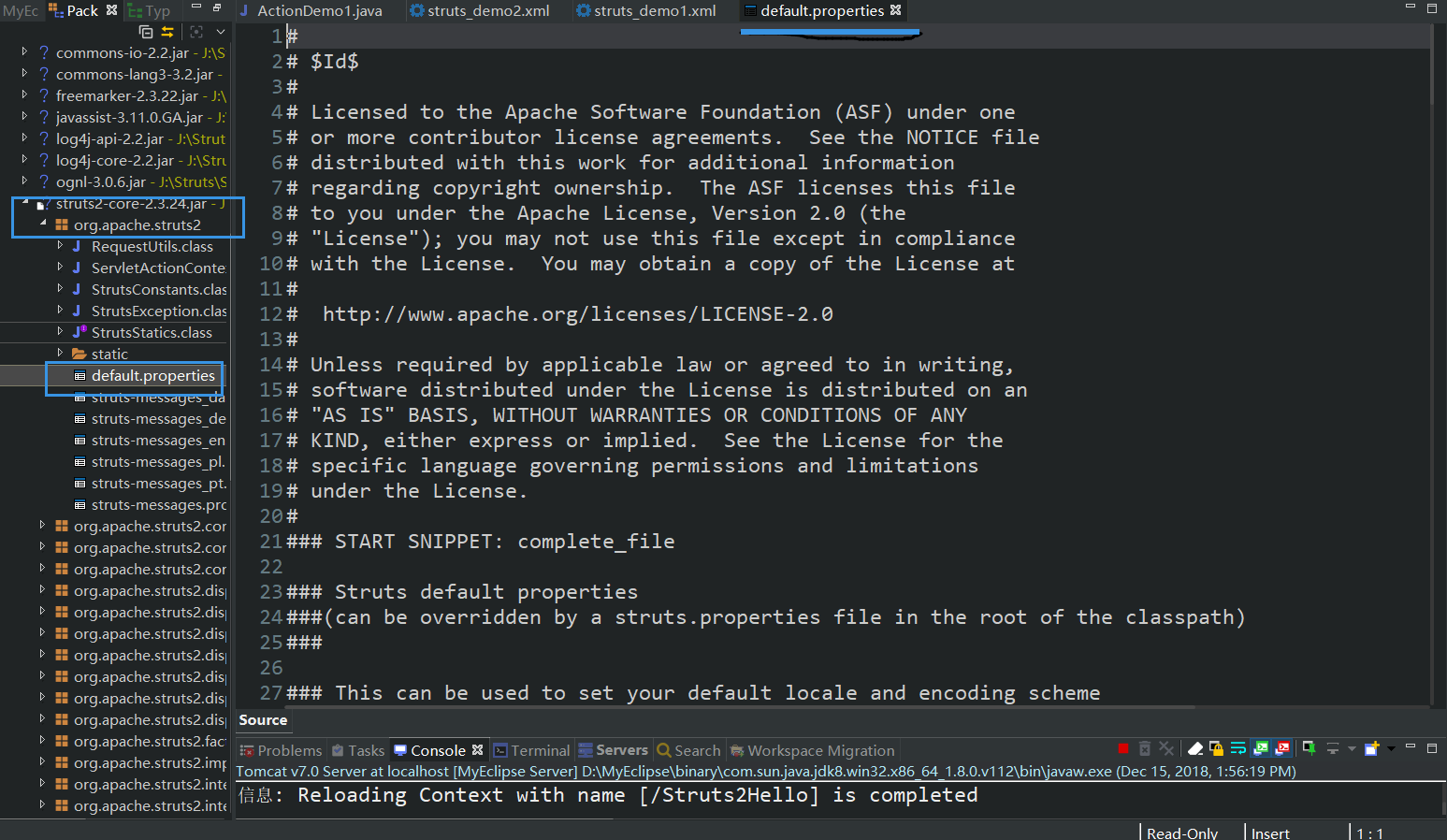 MyEclipse2017创建Struts2项目_myeclipse 怎么创建struts2配置文件-CSDN博客