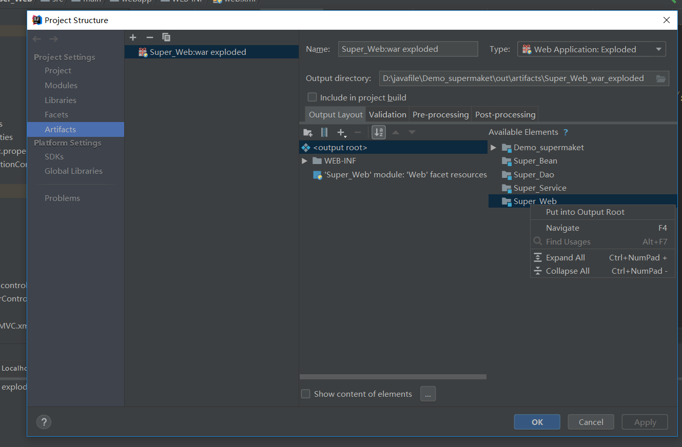 编写SSM框架时IDE部署Tomcat出现严重 Error during artifact deployment. See server log for details._ssm框架 ...