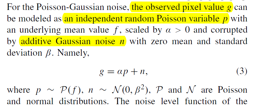 论文阅读笔记之——《Practical Signal-Dependent Noise Parameter Estimation From a Single Noisy Image》_an ef ...